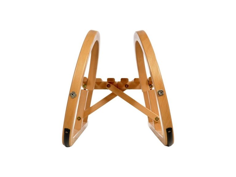 Folding Wooden Snow Sledge Traditional Horned 100 cm Heavy Duty - Snow ...