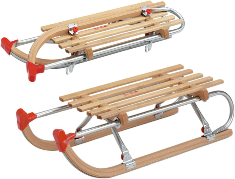 Gloco Folding Snow Sledge 90 cm 'made in Germany' - Snow Sleds Online U.K.