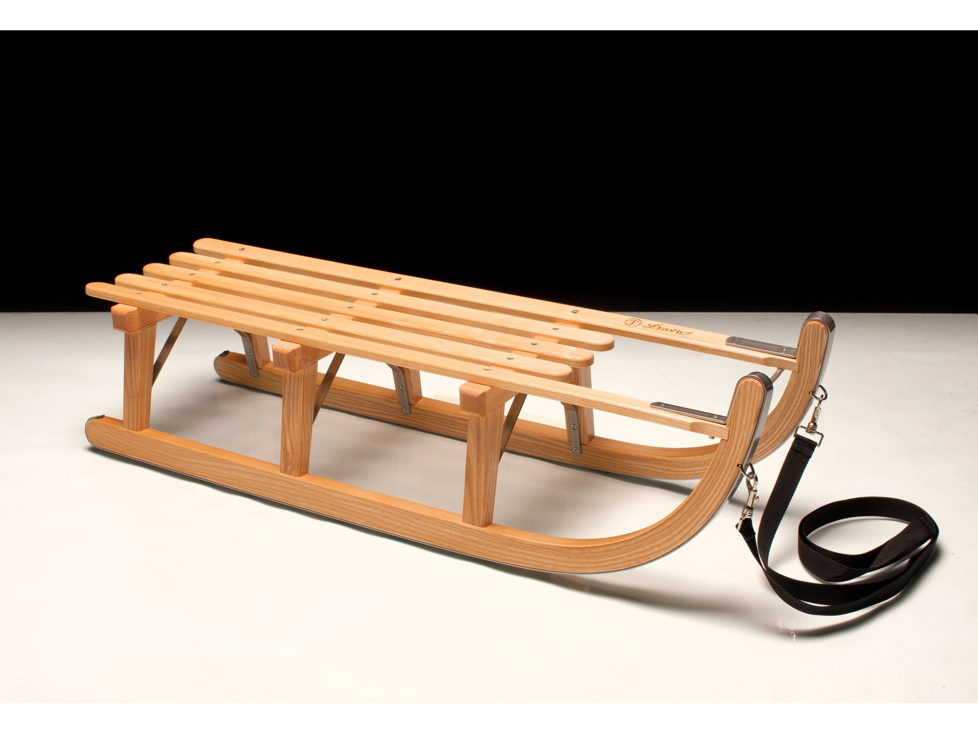 Gloco Sirch Wooden Snow Sledge Davos 110 cm Germany - Snow Sleds Online ...